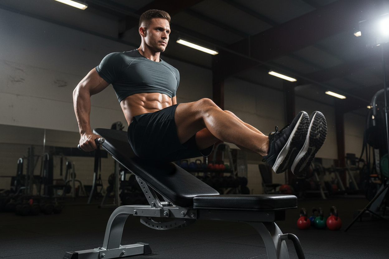 How to Build Lower Abs Without The Bar: A Hanging Leg Raise Alternativ