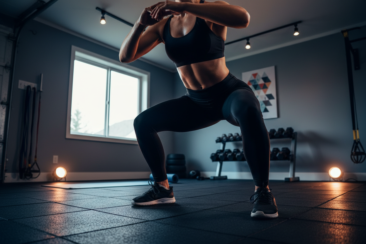 How to Build Powerful Legs With An Upper Thigh Workout at Home