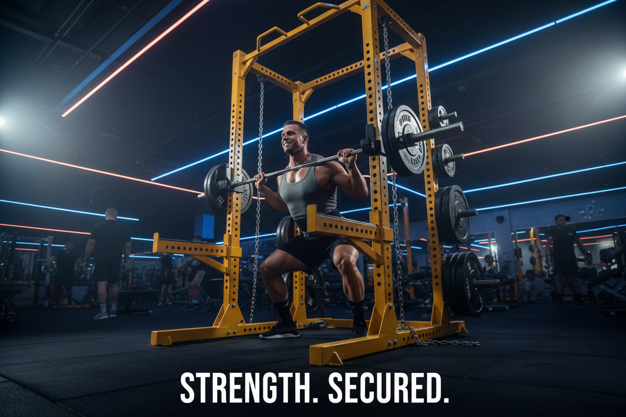 Stop Scared Lifting: Why a Power Rack Is the Only Gym Partner You Need