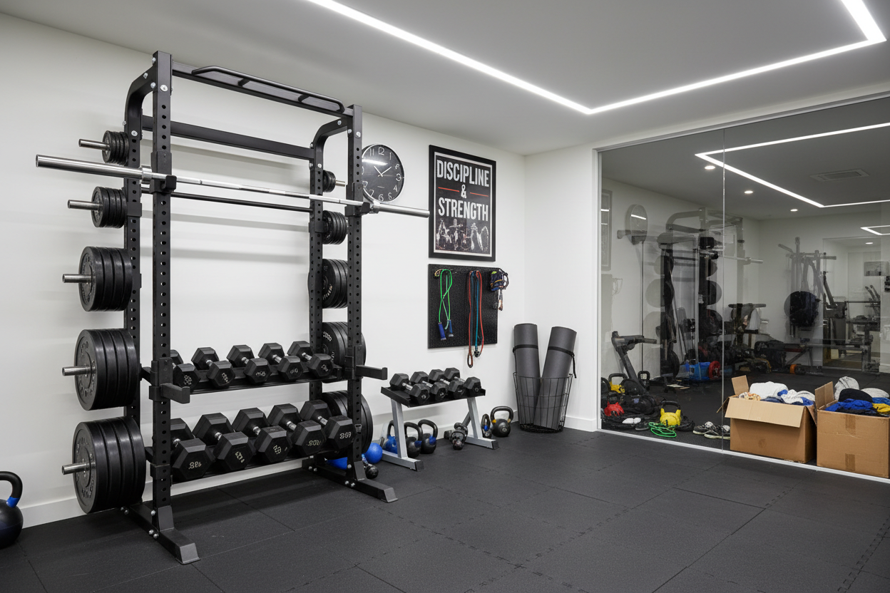 Stop Tripping Over Your Weights: A Guide to Taming Home Gym Chaos