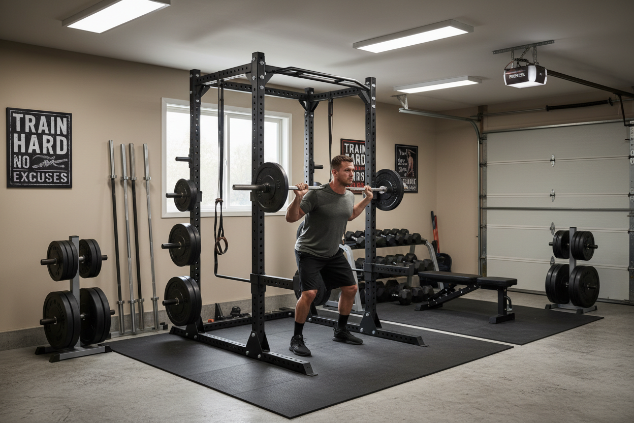 Why Your Garage Gym Is Basically Useless Without a Power Rack