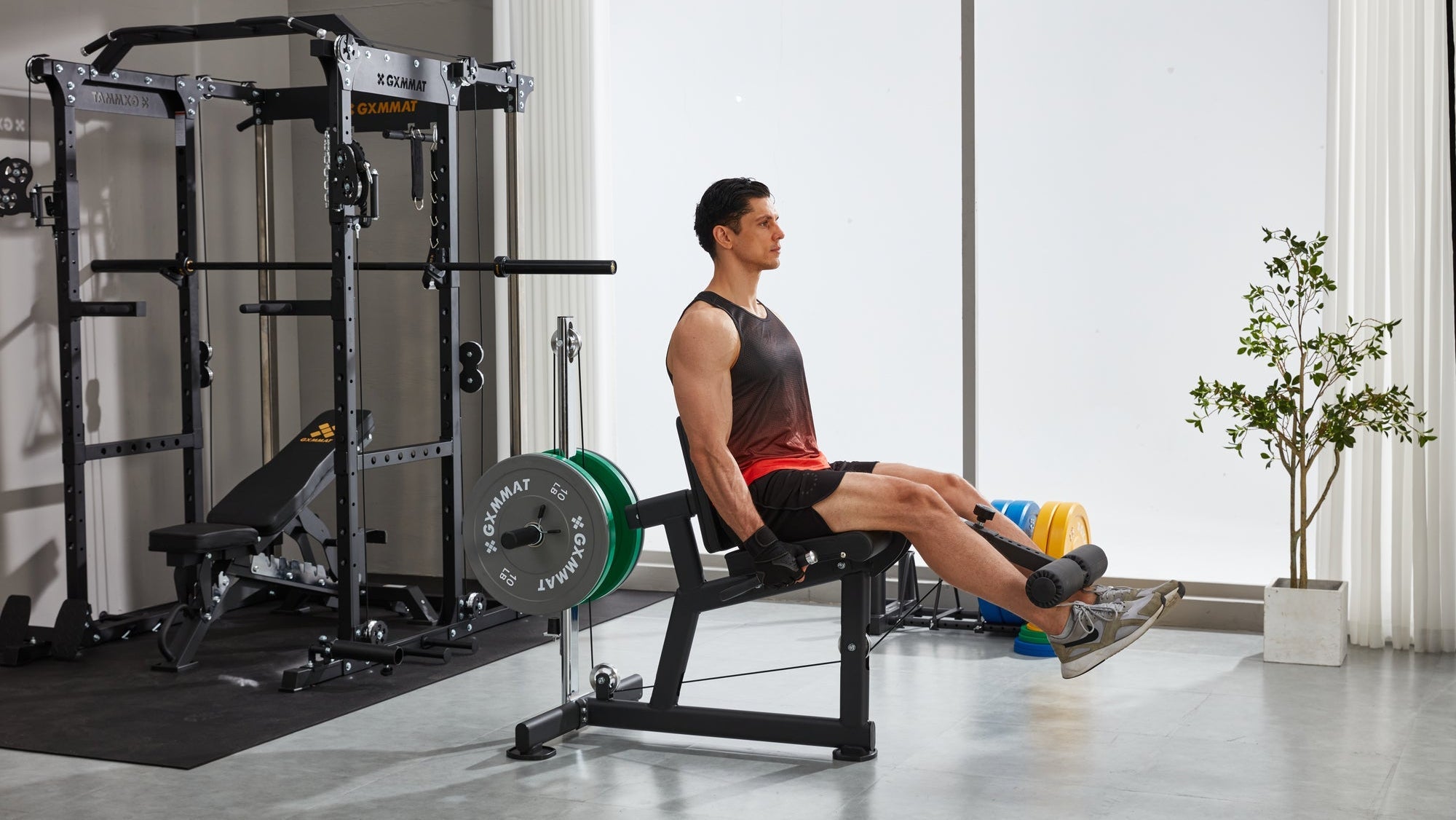 GXMMAT Leg Machine | Home Gym Equipment for Legs