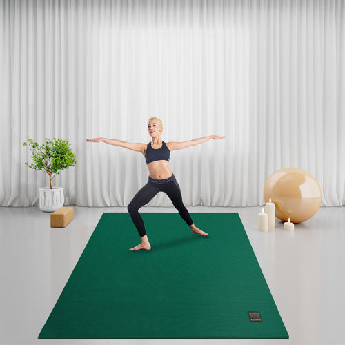 Premium 7'x5' Yoga Mat,Exercise Mat,Gym Flooring for Home Gym Workout ...